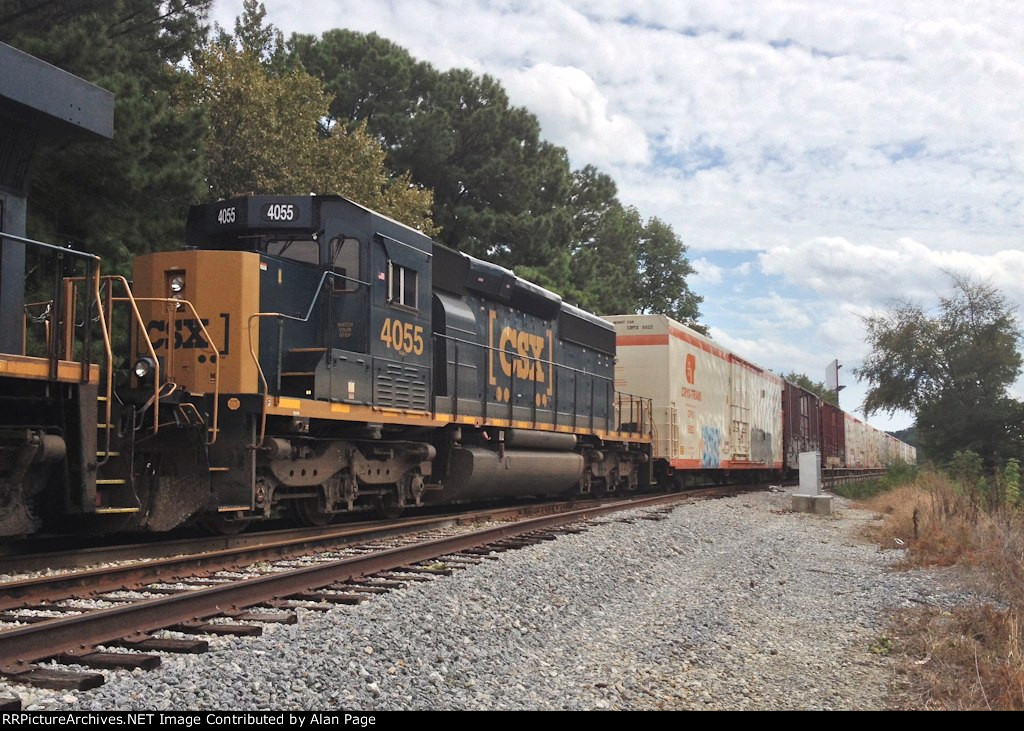 CSX SD40-3 4055